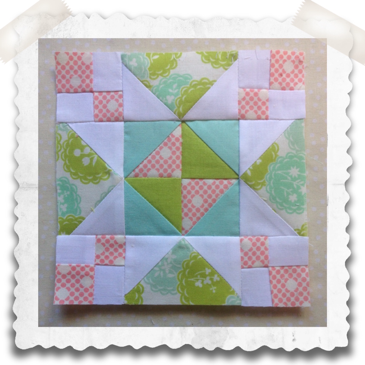 Chatelaine- Free BOW Sampler Quilt Block 81 - Threadbare Creations