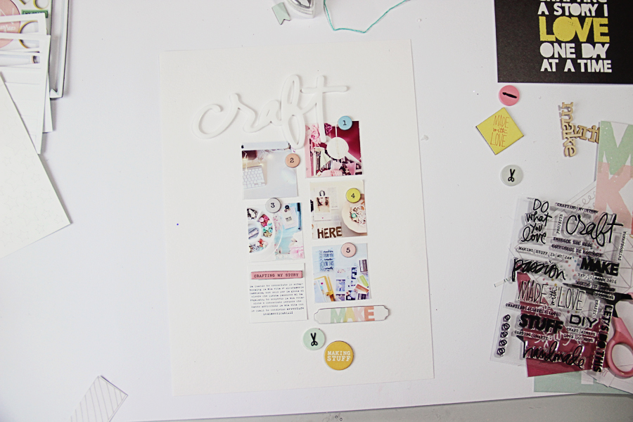 FSN: Craft your story - Layout by Lory