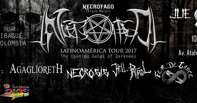 "METALHOUSE": NECROFAGO en Cajamarca junto a Agaglioreth, Necrosis ...