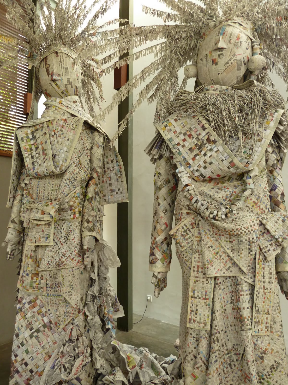 Magpie Salmagundi: Paper art