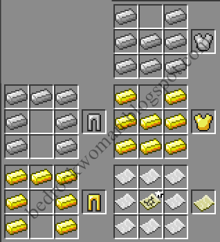 MINECRAFT: Todos los crafteos de Minecraft 1.11