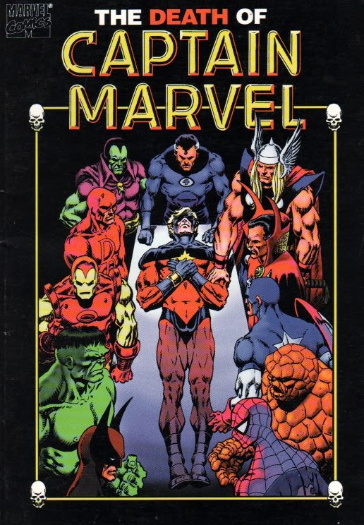 Marvel Comics of the 1980s: 1982 - The Death of Captain Marvel