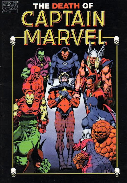 Marvel Comics of the 1980s: 1982 - The Death of Captain Marvel