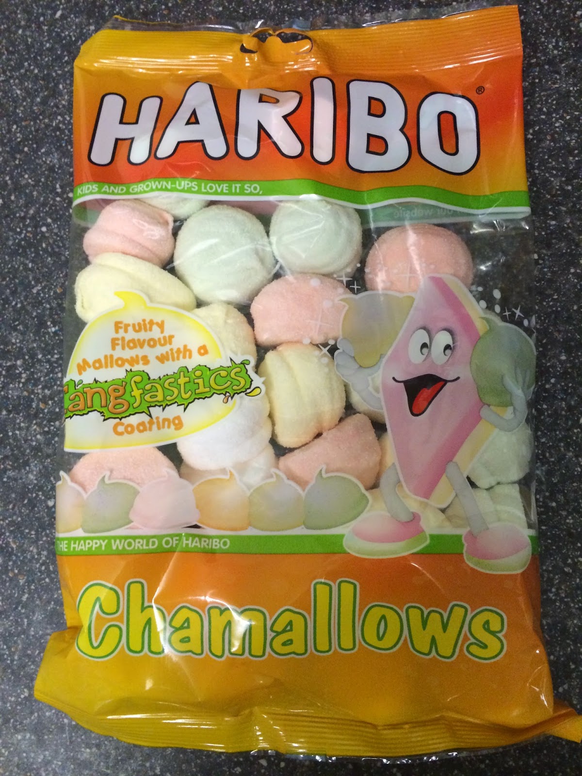 A Review A Day: Today's Review: Haribo Tangfastics Chamallows