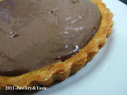 Resep Tart Coklat Sutera (French Silk Chocolate Tart) | Just Try & Taste