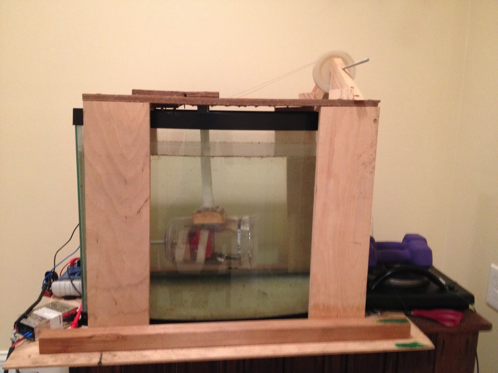 RoboGoby – ROV/AUV Submersible: Mechanical Testing: Motor and Prop Testing