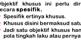 e-BIMBINGAN DAN PEMENTORAN : MODUL 6: OBJEKTIF PEMBELAJARAN