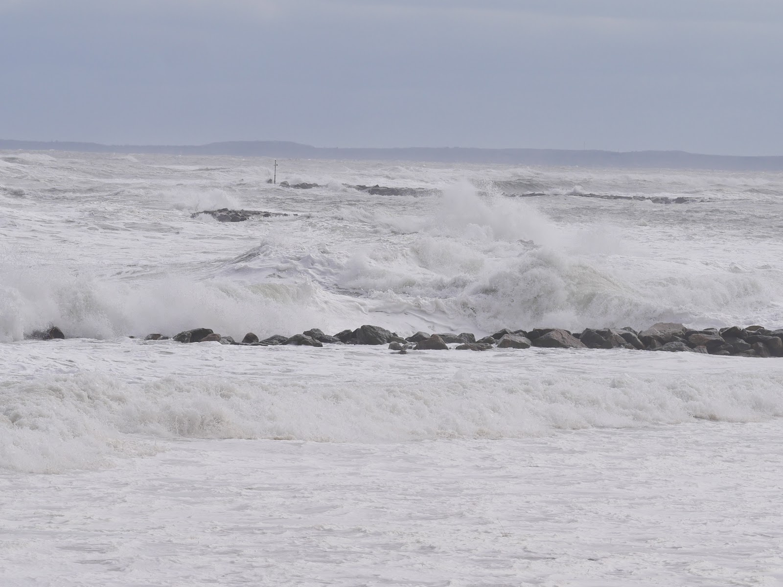 Photo Essay of the Merrimack River North Jetty Repairs: March Nor ...