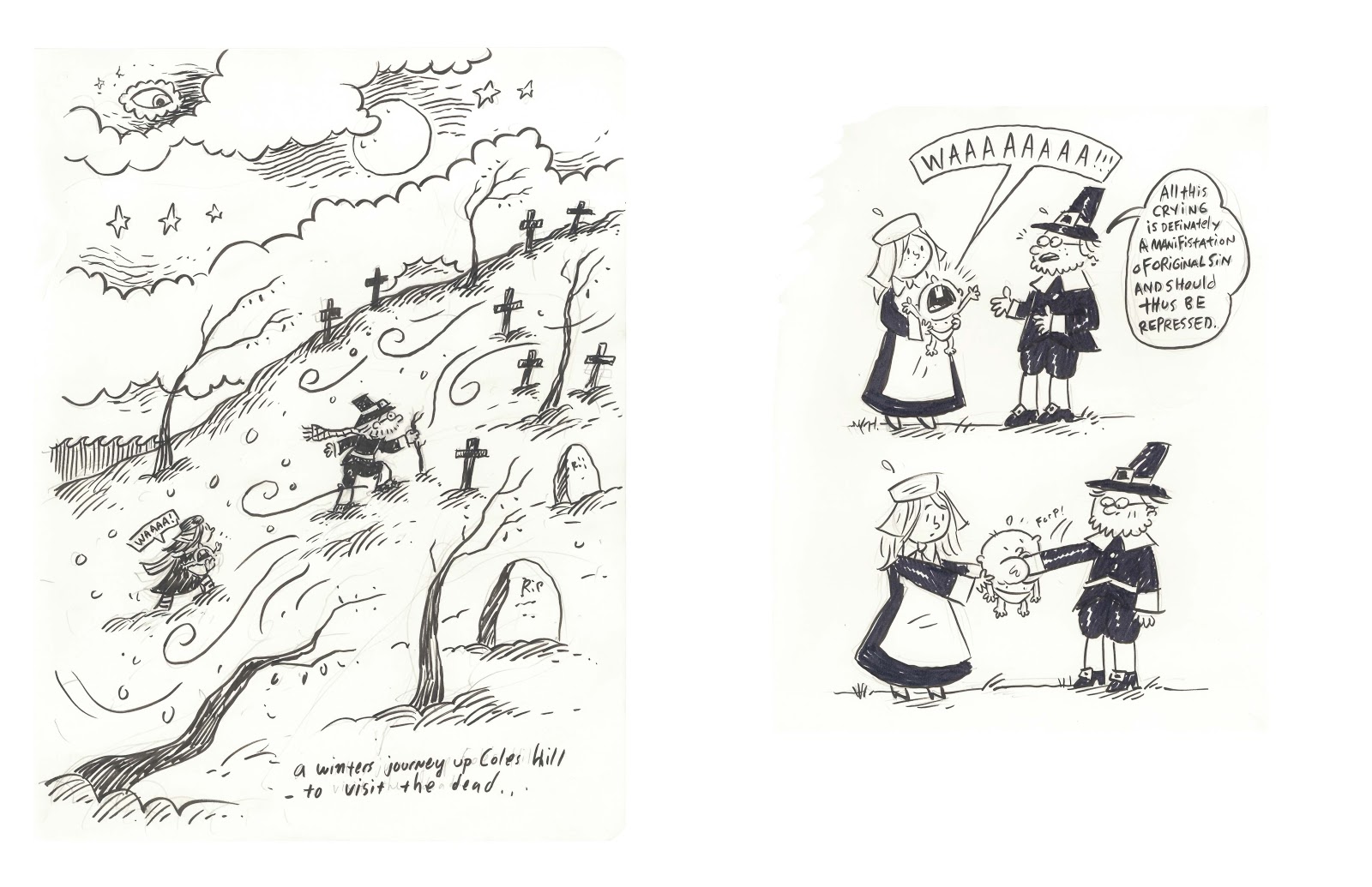 (ribald) cartoon picture stories