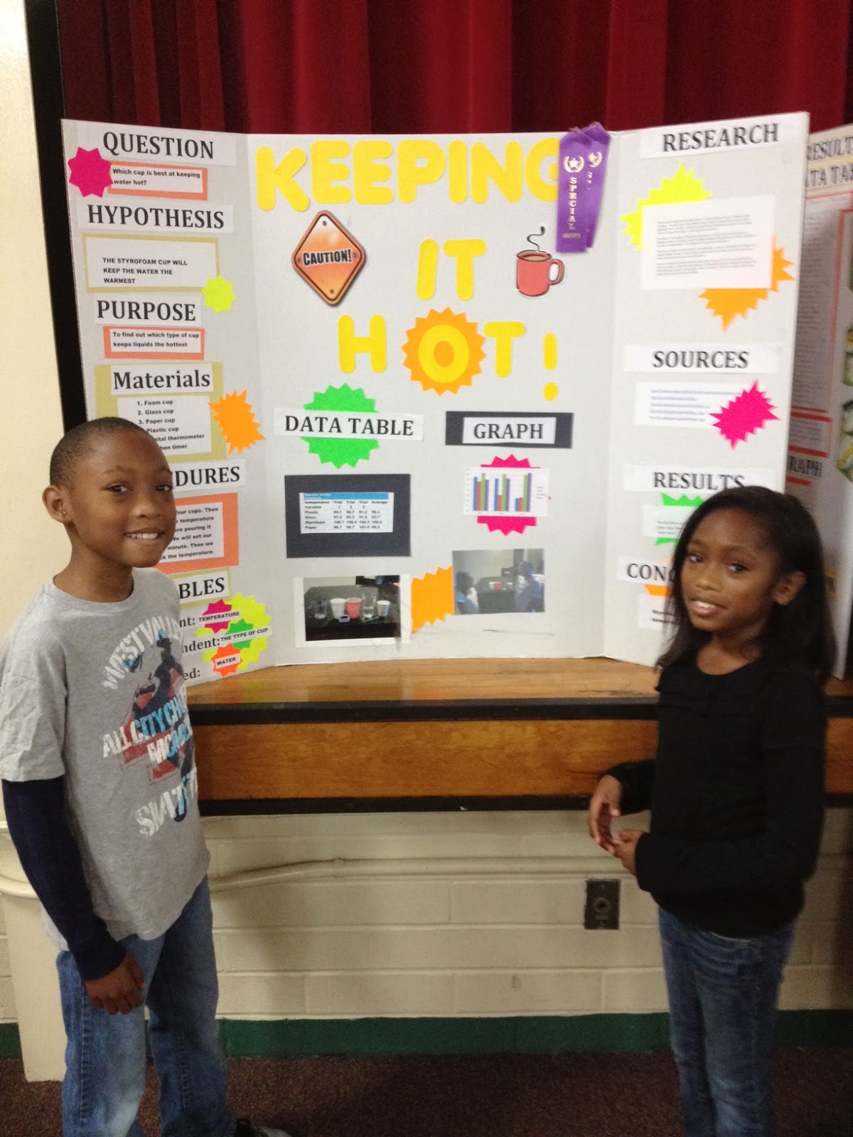 The Ape News: Science Fair Winners