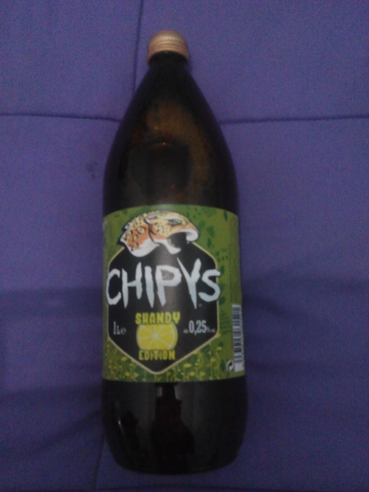 Cerveza Chipys ~ Probando lo mejor