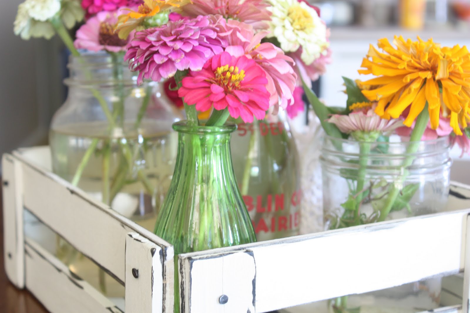 Homestead: DIY Flower Crate
