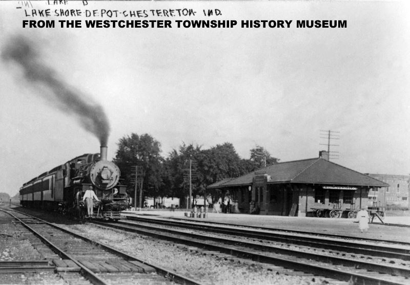Towns and Nature: Chesterton, IN: NS/NYC/LS&MS Water Tower, Pans and Depot