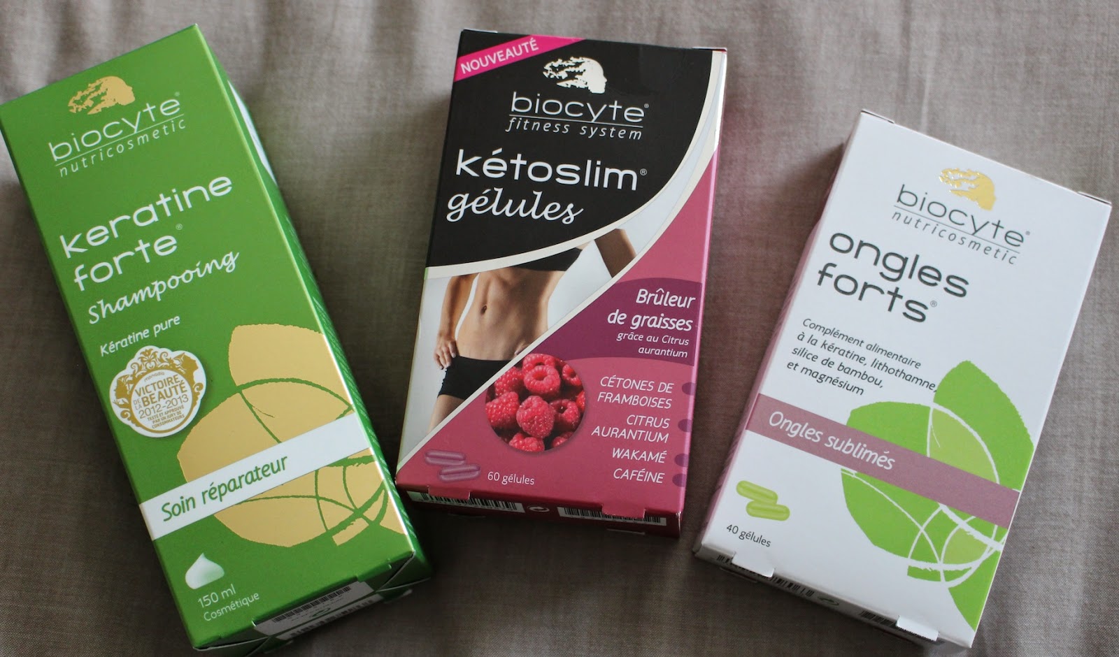 Shampooing et compléments alimentaires BIOCYTEbeaute vanite