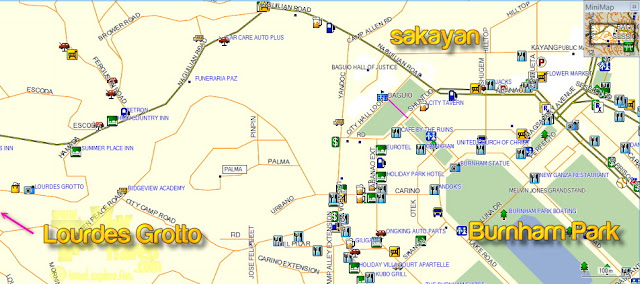 How to Go to Baguio Attractions: Lourdes Grotto and Diplomat - Travex ...