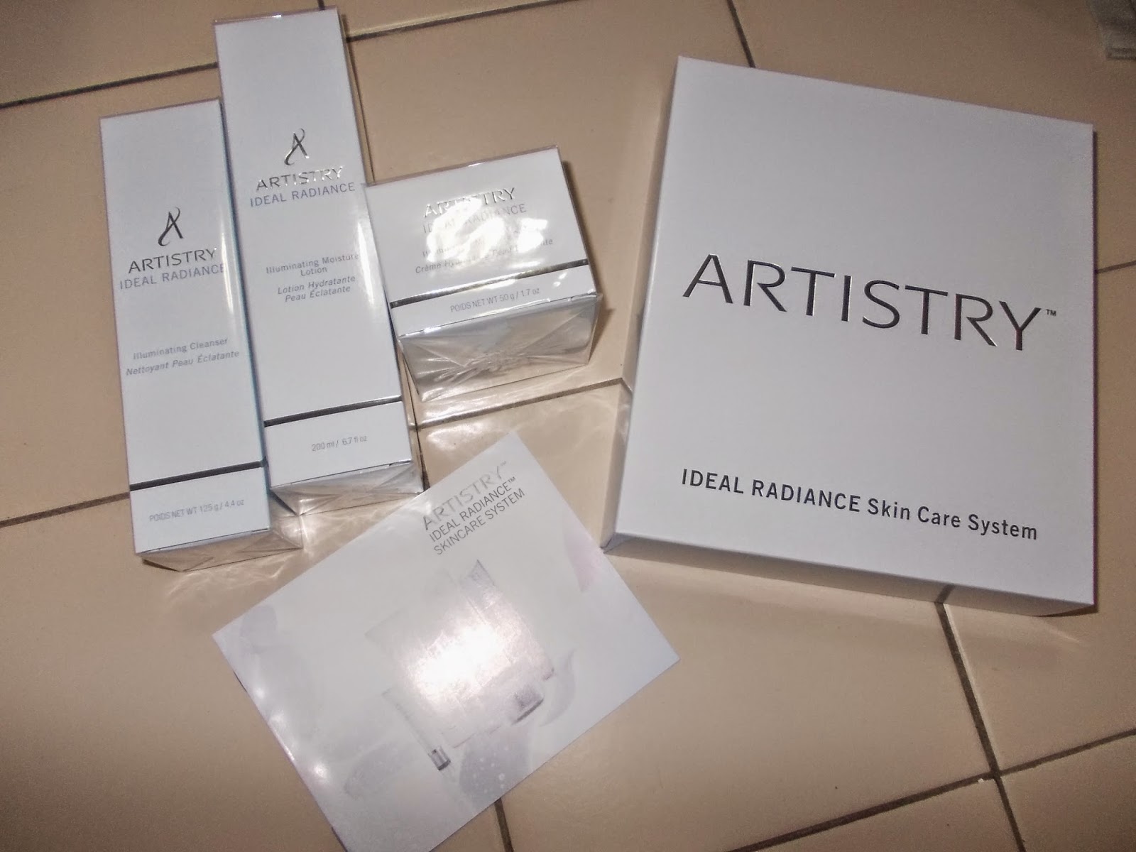 Jasmine's Reviews@BeASmartBeauty : ARTISTRY IDEAL RADIANCE SKINCARE ...