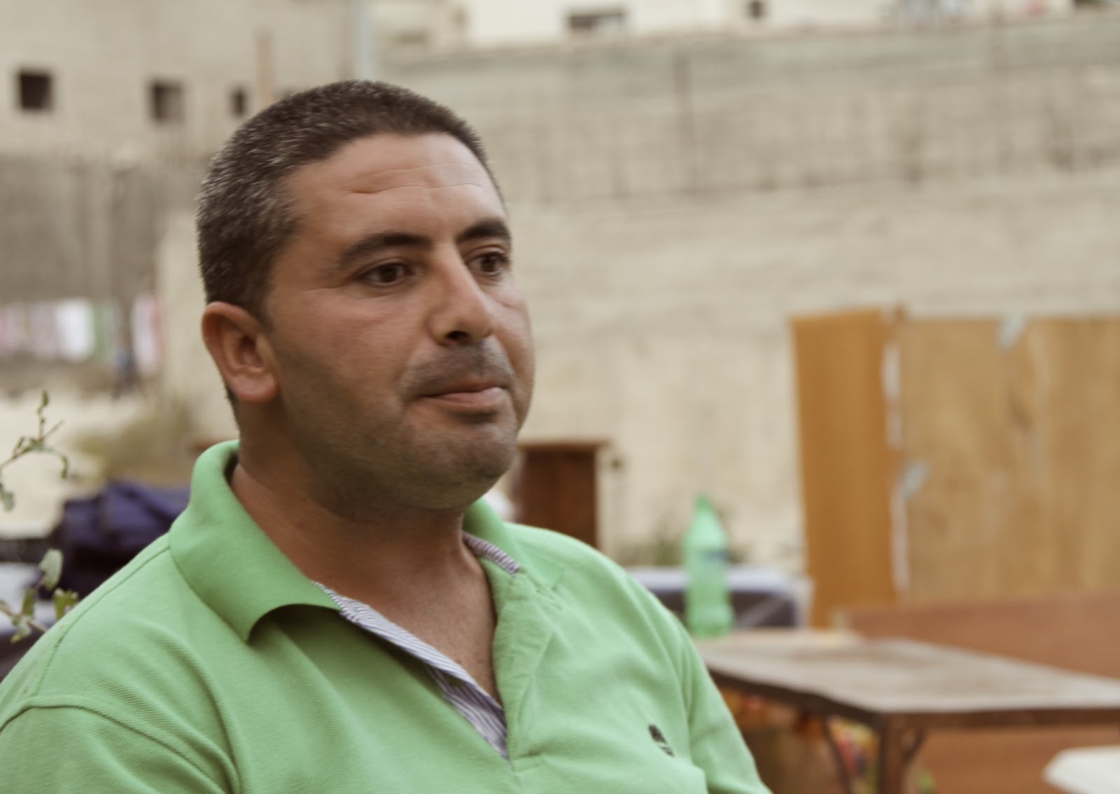 Broken pieces of Abu Laban’s life. Mount of Olives off a tourist trail ...