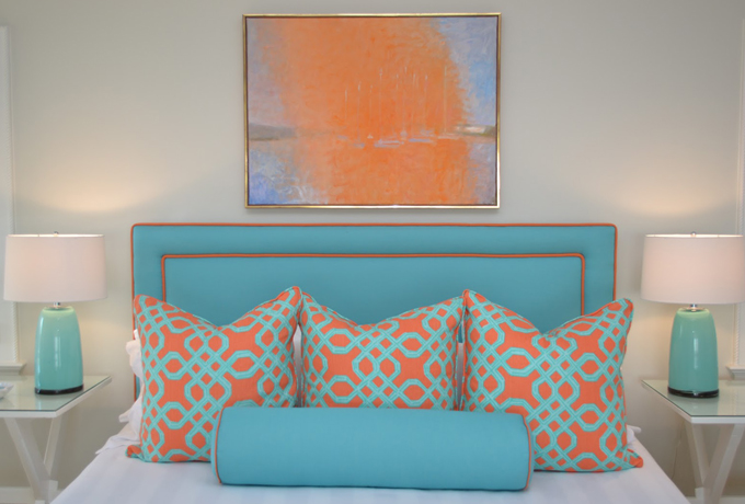 Su Misura per Me: Decor do dia - turquesa e coral