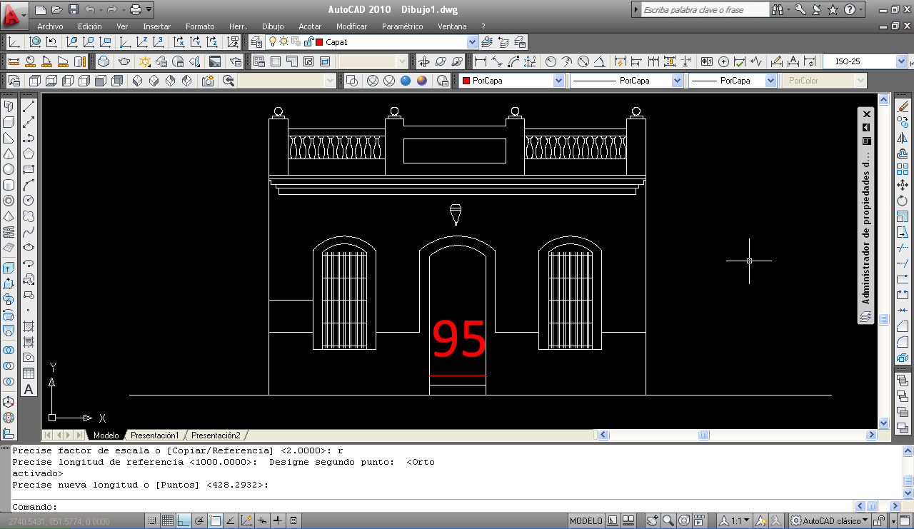 Escalar un elemento con referencia de otro en AUTOCAD - AYTUTO Blog