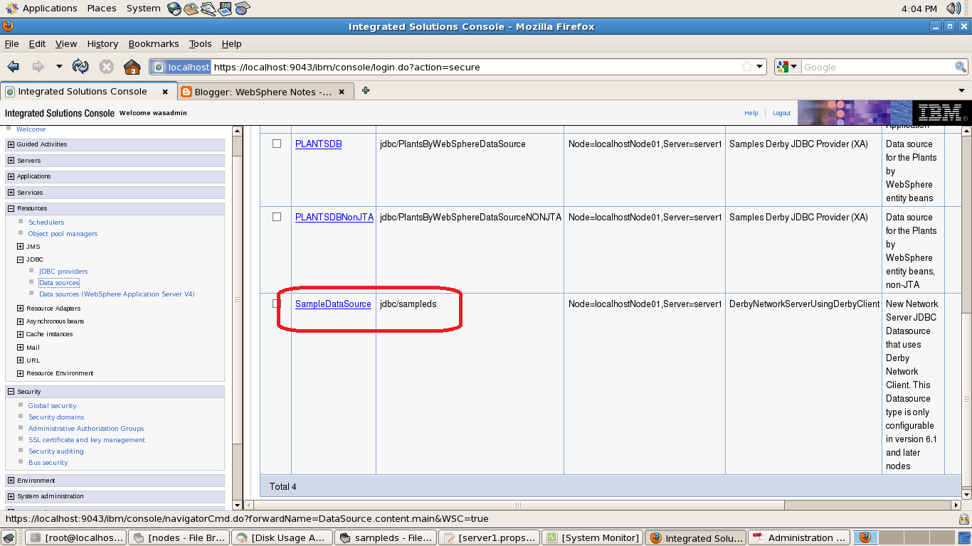 Sunil's Notes: Property based configuration in WAS7