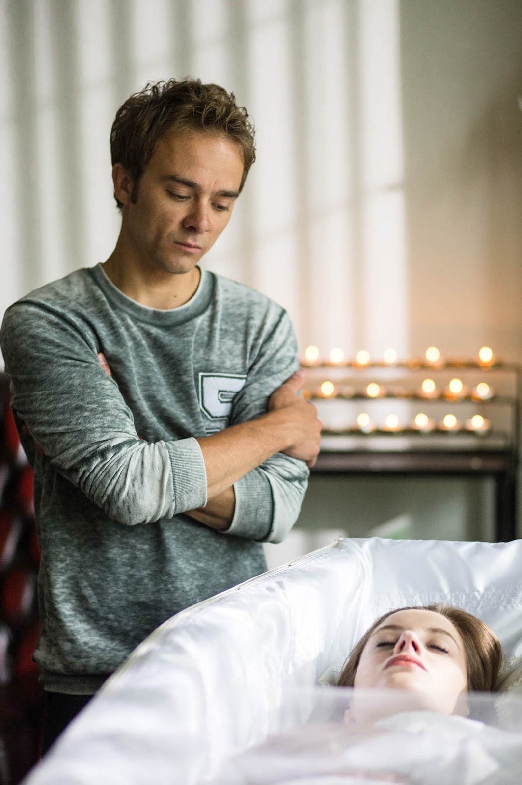 Coronation Street Blog: First-look pics: David's last goodbye to Kylie ...