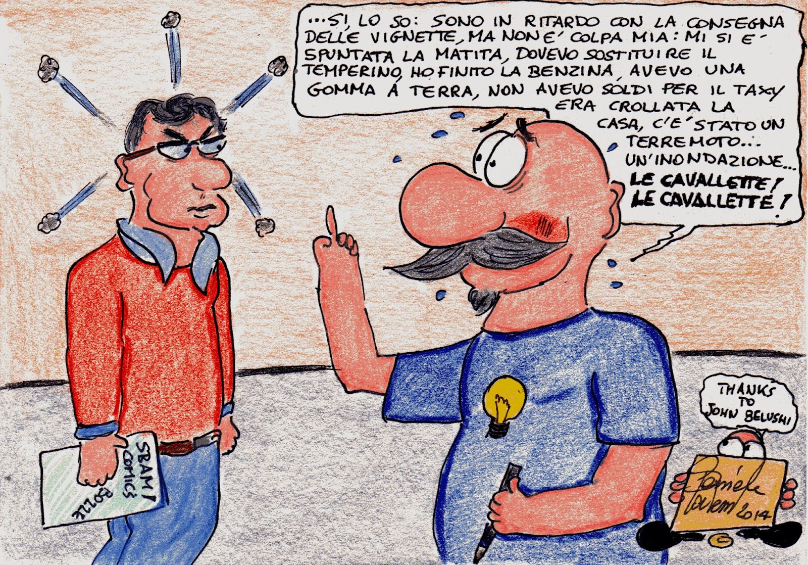 I Tarlo fumetti: Puntualità