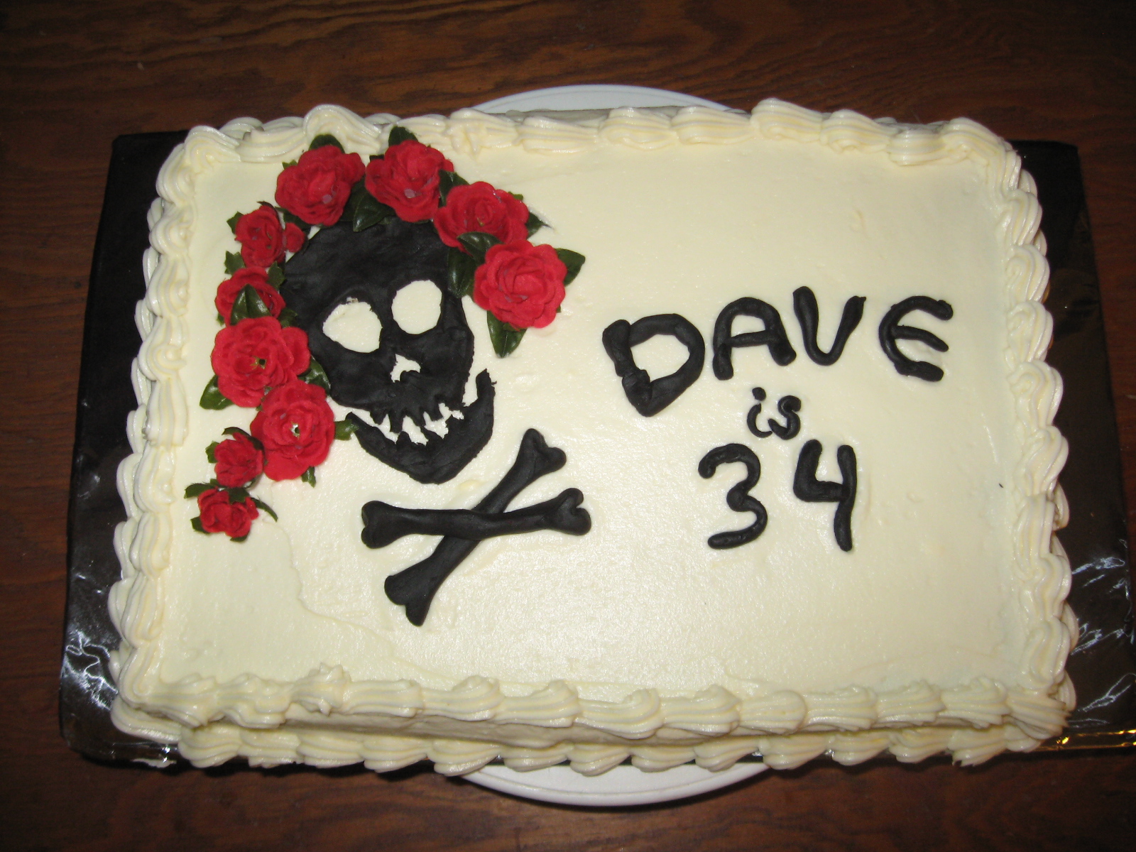 CAKES BY BRENDA (Great Falls, Montana): Dave is 34