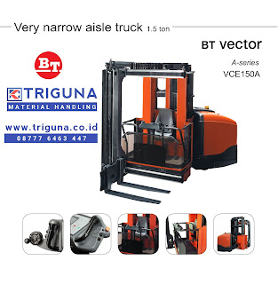 JUAL BT VERY NARROW AISLE (VNA) TRUCK VCE150a / 1.5 TON CALL 08777 6463 ...