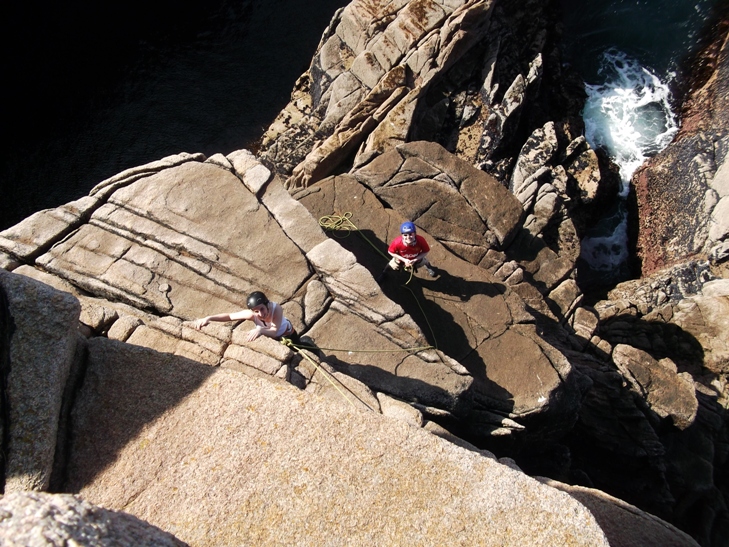 Donegal Rock Climbing. Unique Ascent: Owey Island: Donegal's Ultimate ...