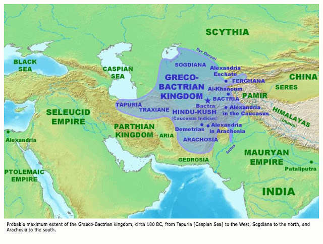 Greek Asia: THE GRECO ~ BACTRIAN KINGDOM AS TOLD BY A CHINESE CHRONICLER