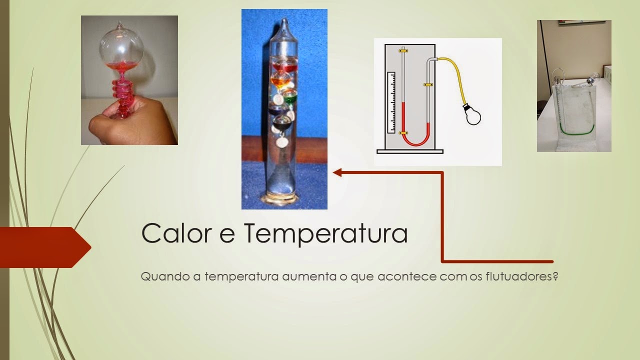 Experimentos de Física: Termoscópios e Termômetros: Qual a diferença?