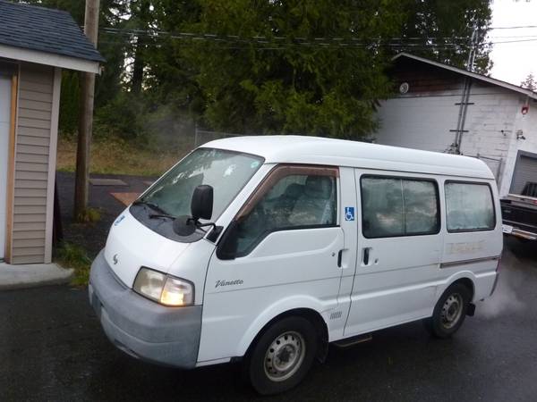 Rare Japanese Van, Nissan 4WD Minivan - 4x4 Cars