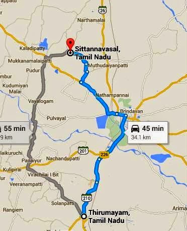 Backpack: Sittanavasal Cave/ Arivar Koil/ Jain cave temple and Eladipattam