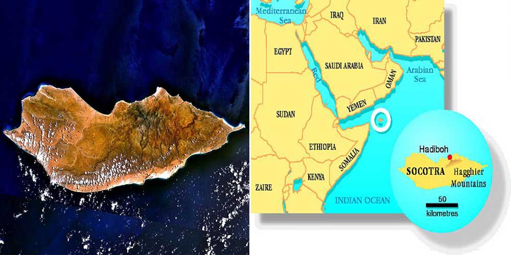 Socotra Map