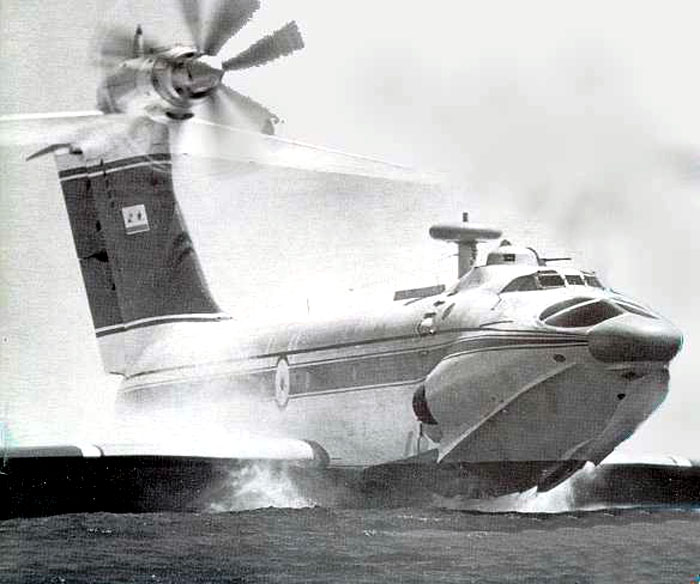 FDRA - Fuerza Aérea: Ekranoplano: Alekseyev A-90 Orlyonok / Eaglet