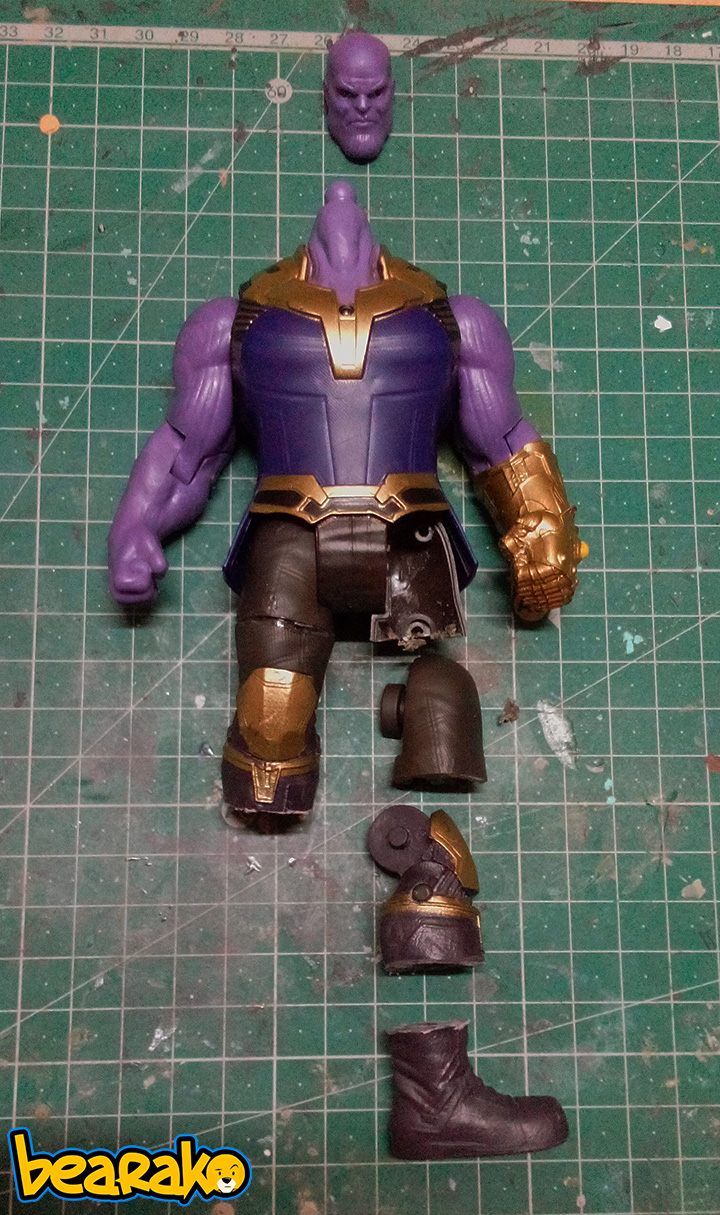 Bearako's Corner: TOY CUSTOM: Thanos Infinity War (modification)