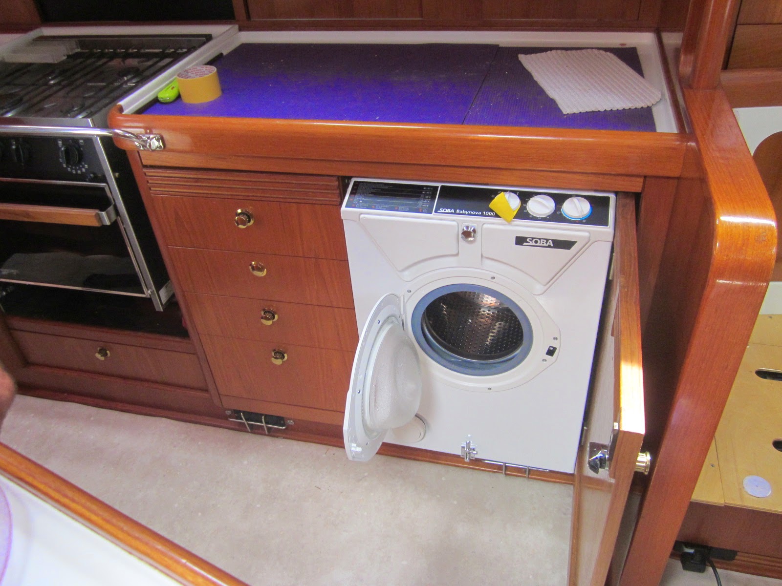 NAUTOR'S SWAN VILLEFRANCHE: SOBA washing machine