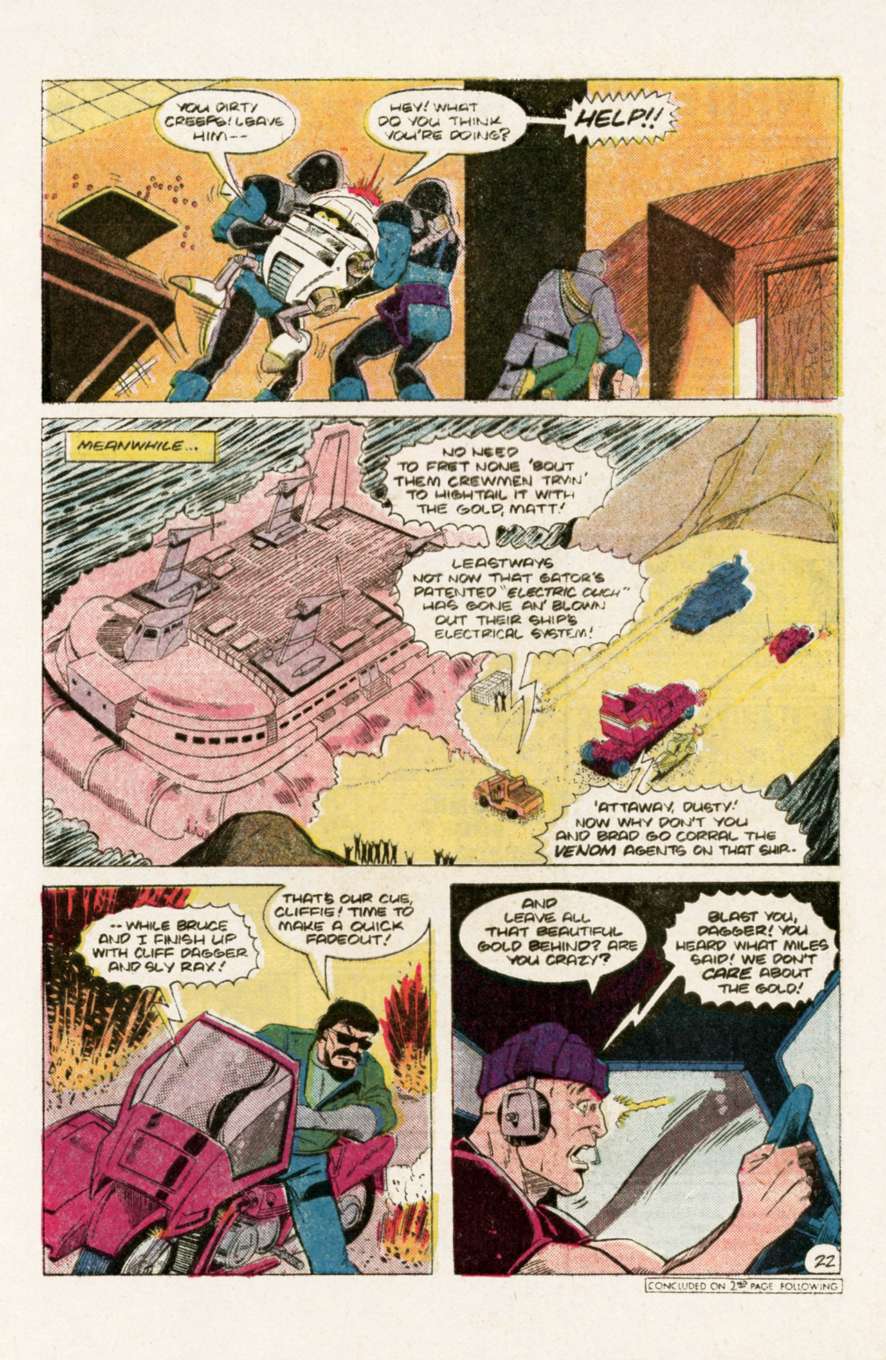 Read online MASK comic - Issue #1