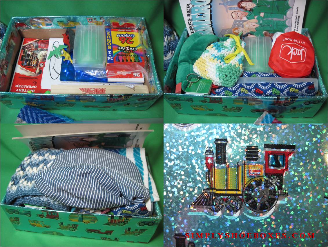Simply Shoeboxes: Train Themed Operation Christmas Child Shoebox for a ...