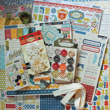Creatively Savvy: January My Creative Scrapbook Kit! part one