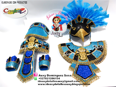 Ideas y Detalles Auxy: PENACHO AZTECA, DISFRAZ AZTECA, TRAJE AZTECA ...