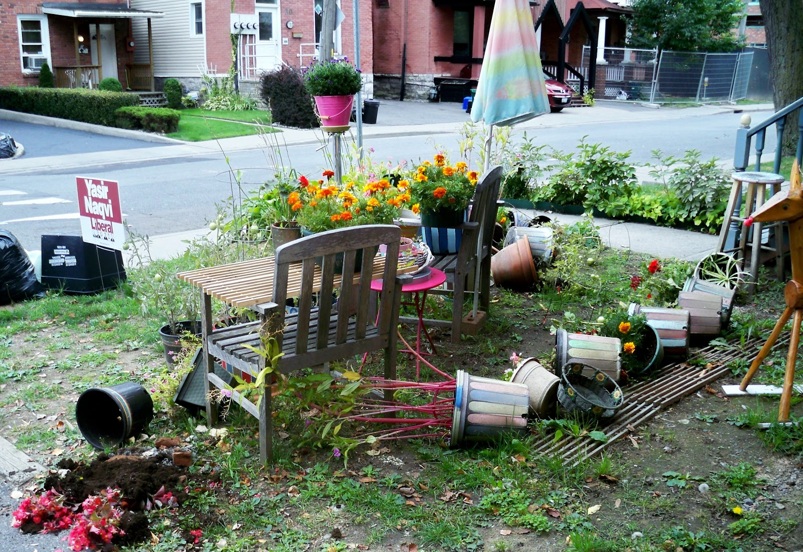 Pop Art For this Millennium : Garden Trashed
