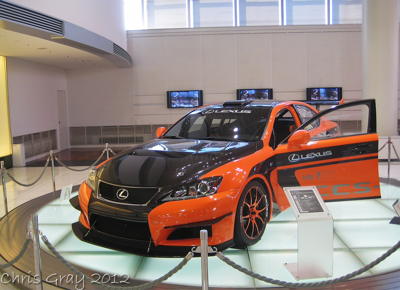 Moshi Moshi? by Chris Gray: Lexus ISF...Race Car