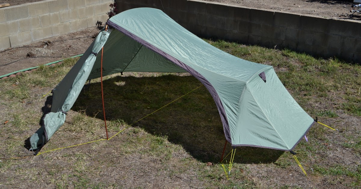 MYOG: tent free tent setup