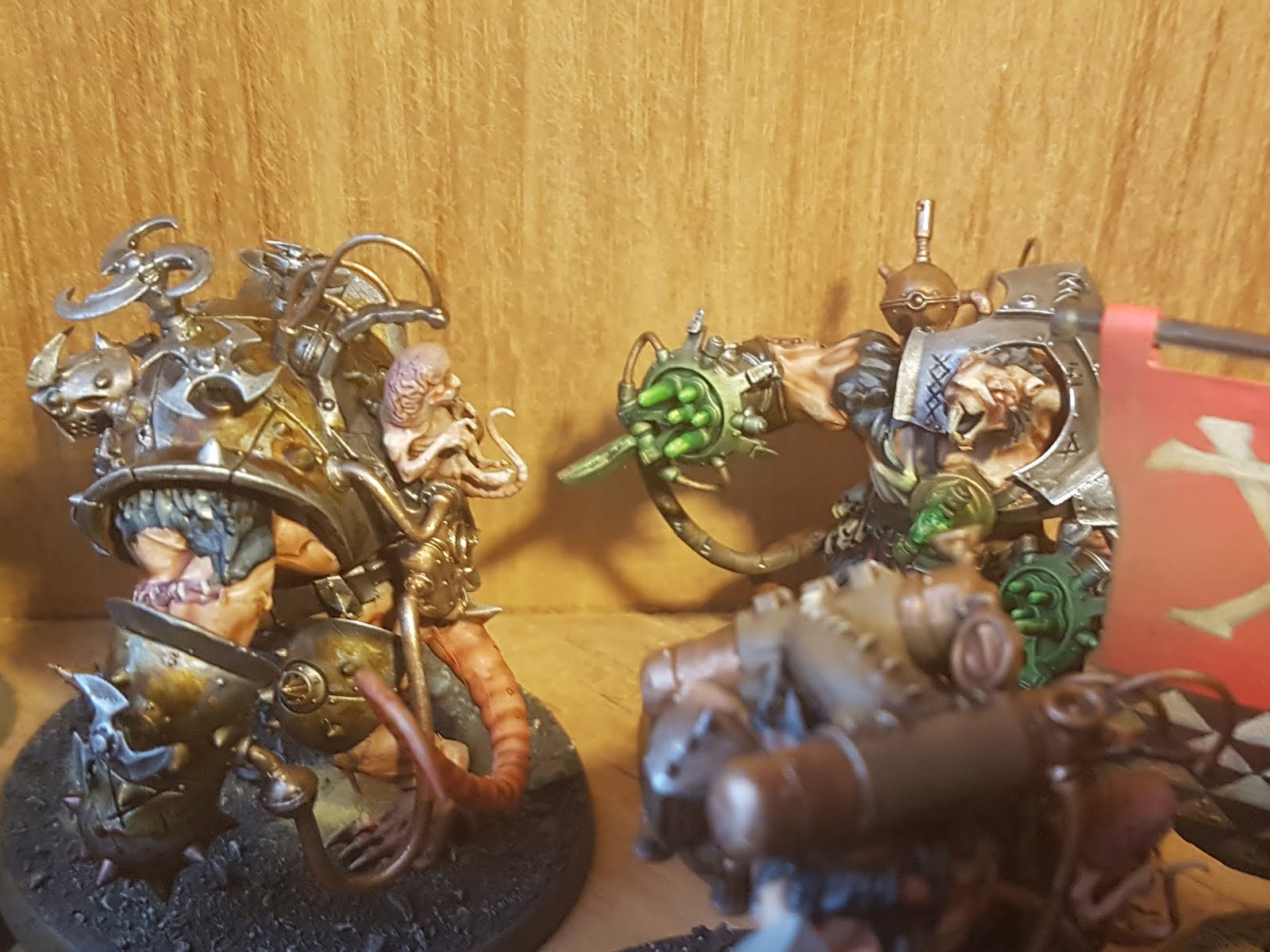 Another wargaming blog: Skaven Stormfiends ready to join the fray