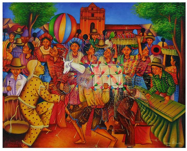ANTONIO COCHE MENDOZA - PINTOR GUATEMALTECO