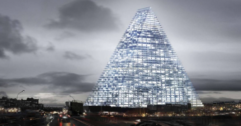 LE COQ PICORE: LA TOUR TRIANGLE DE PARIS