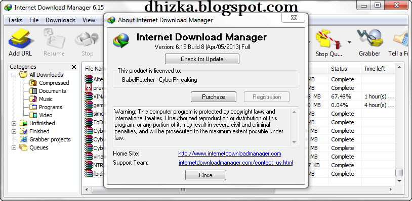 Internet download manager build 8 - alaskasos