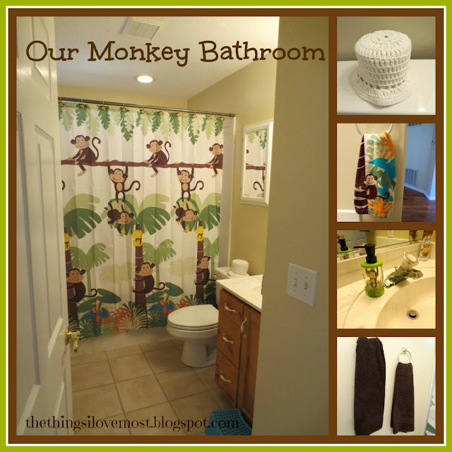 Decorating Our House - Our Monkey Bathroom - The Things I Love Most