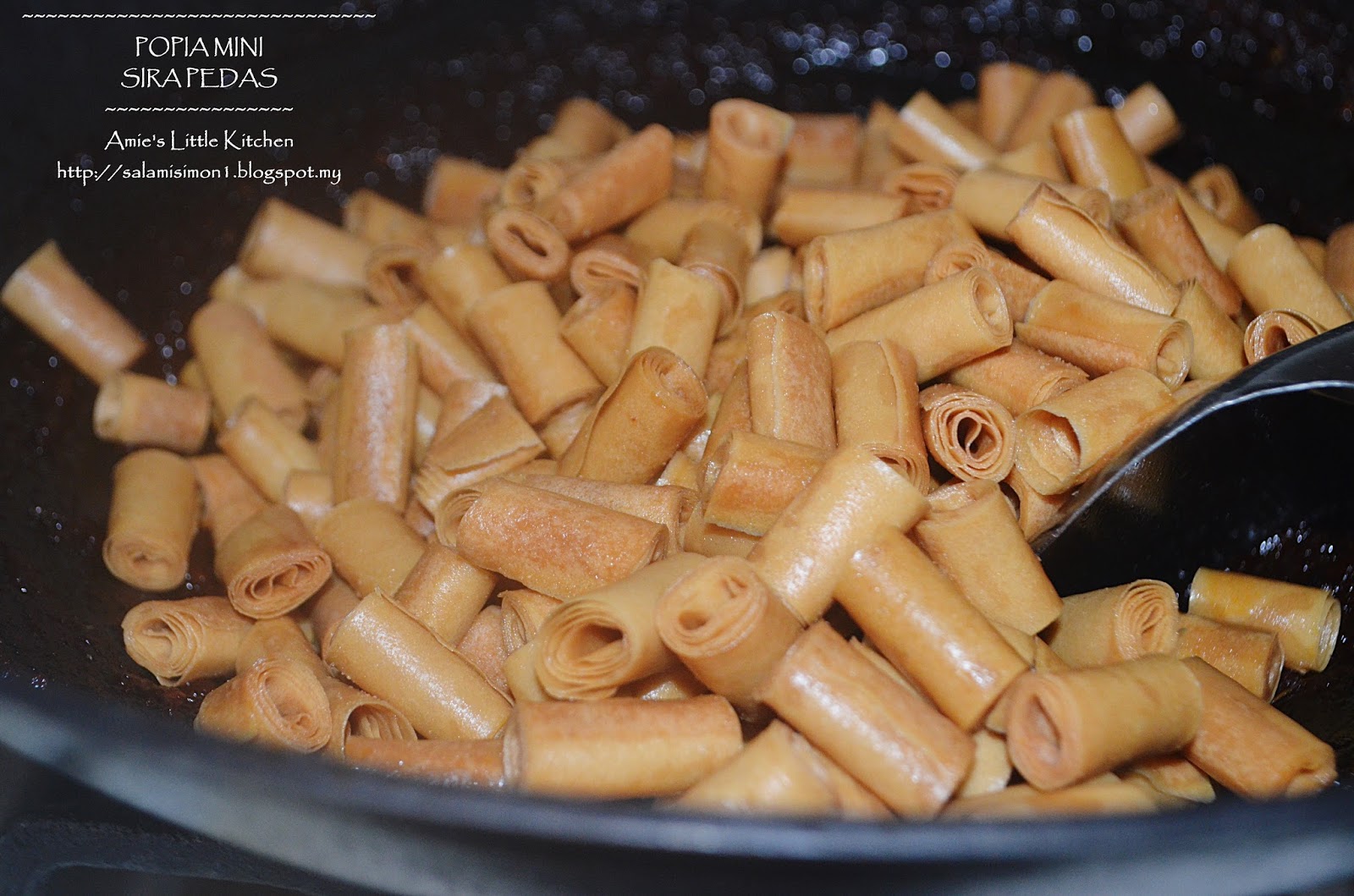 Popia Mini Sira Pedas - Amie's Little Kitchen